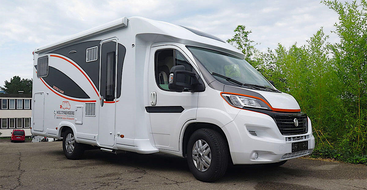 Ny eldriven husbil med 40 mils räckvidd - Husvagn & Camping