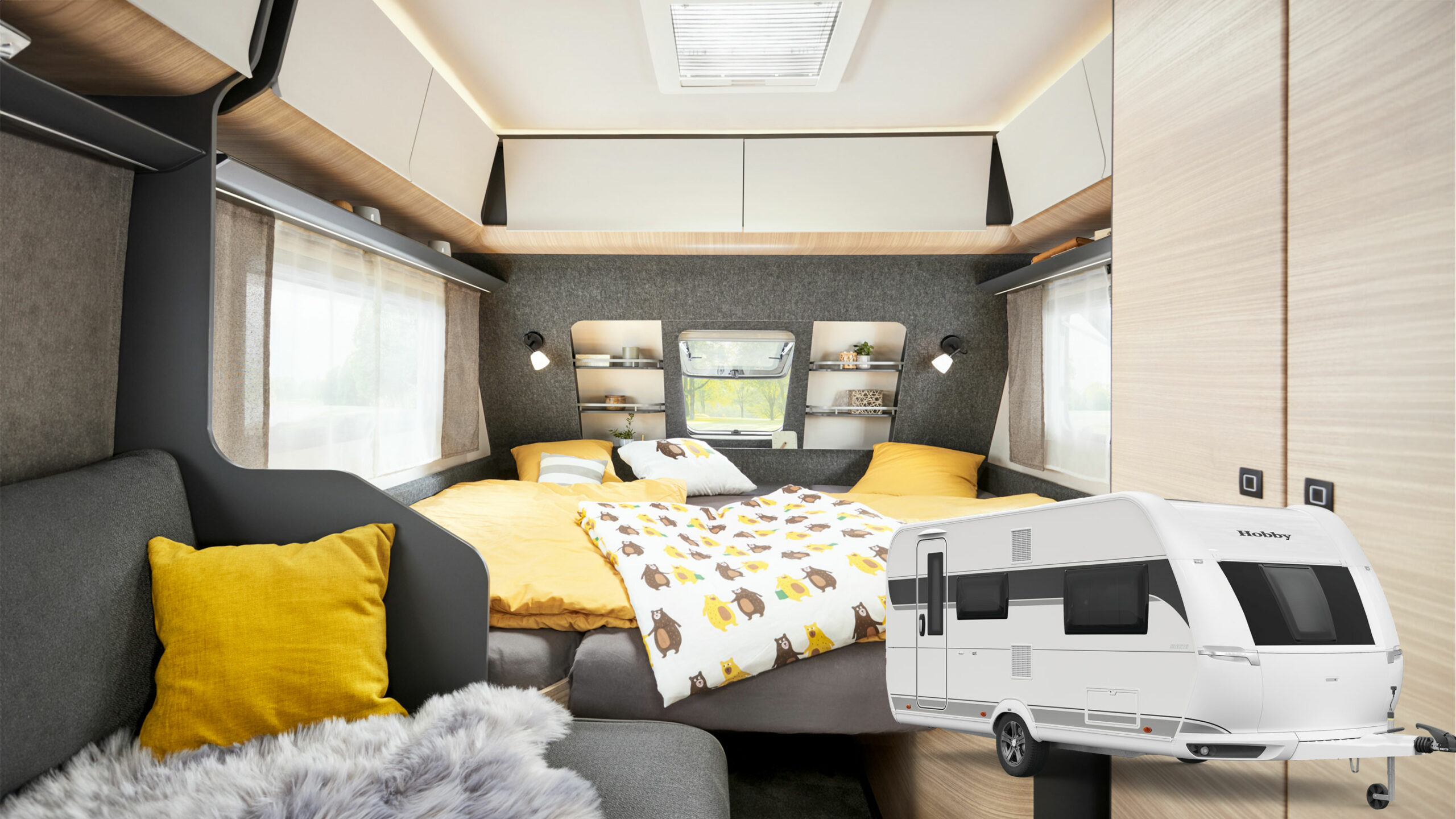Hobby Maxia 595 KML: Flexibel Maxia - Husvagn & Camping