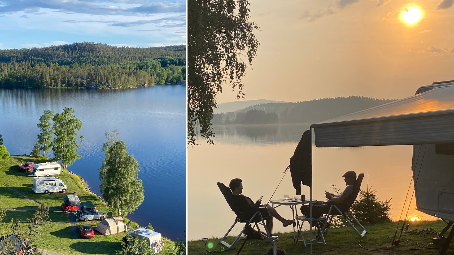 Vakna med sjöutsikt vid Höga Kusten – campingen på första parkett vid ...