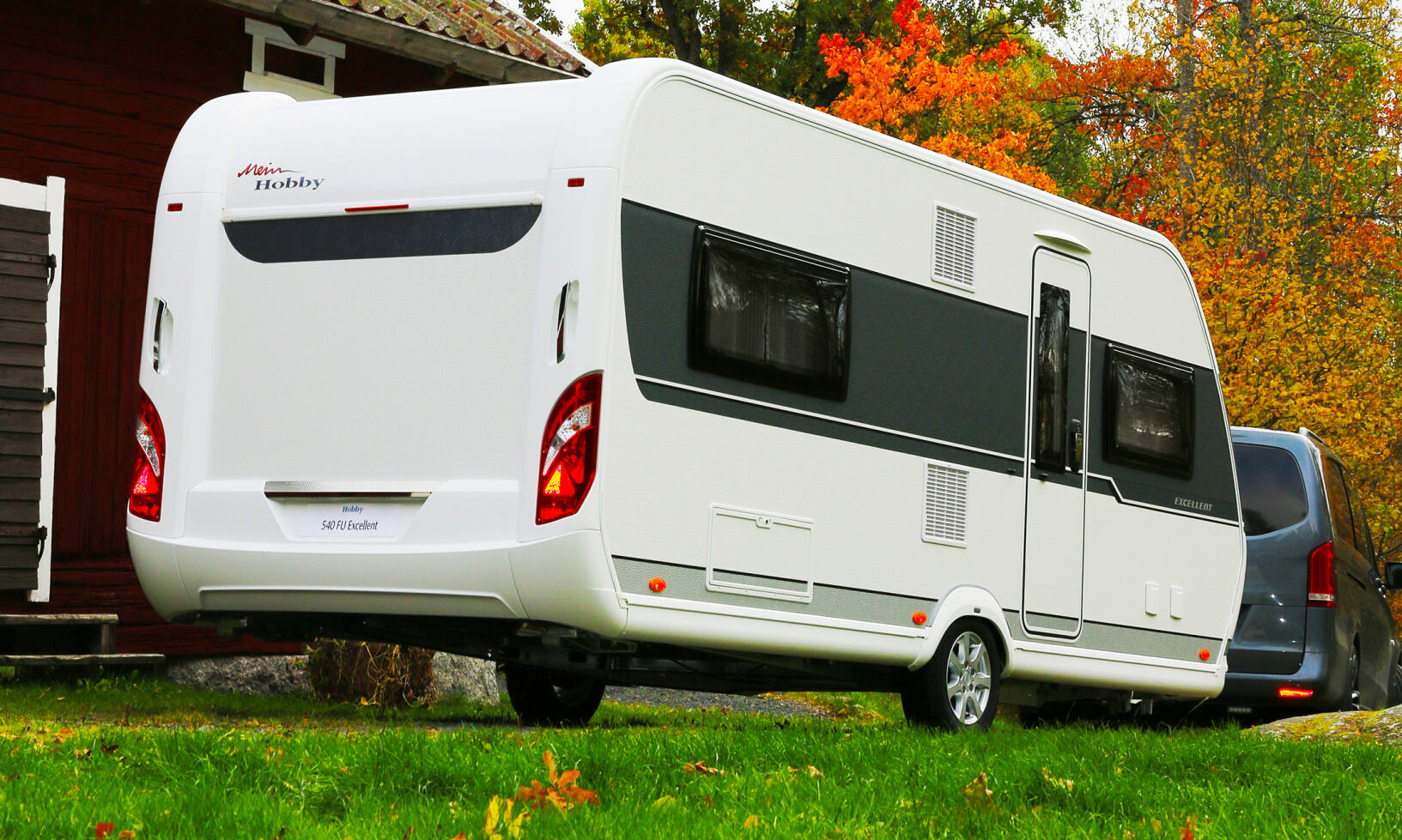 Hobby Excellent 540 FU: Anpassad för paret - Husvagn & Camping
