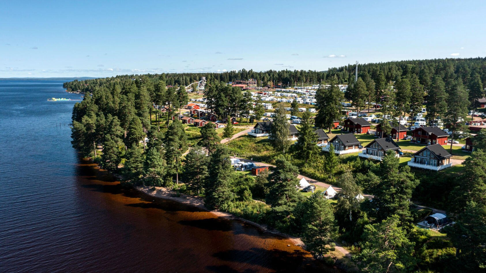 Leksand till First Camp - Husvagn & Camping