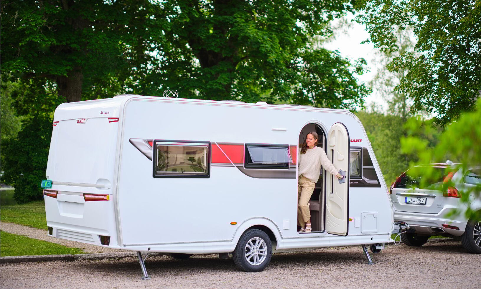 Kabe Estate 470 GLE: Liten vagn för stora behov - Husvagn & Camping
