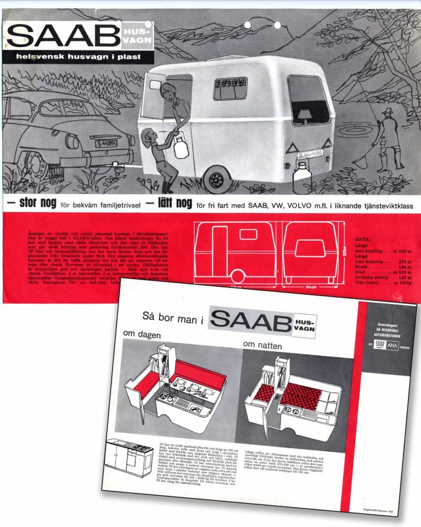 Klassiker: Saabo – en Saab kan man bo i - Husvagn & Camping