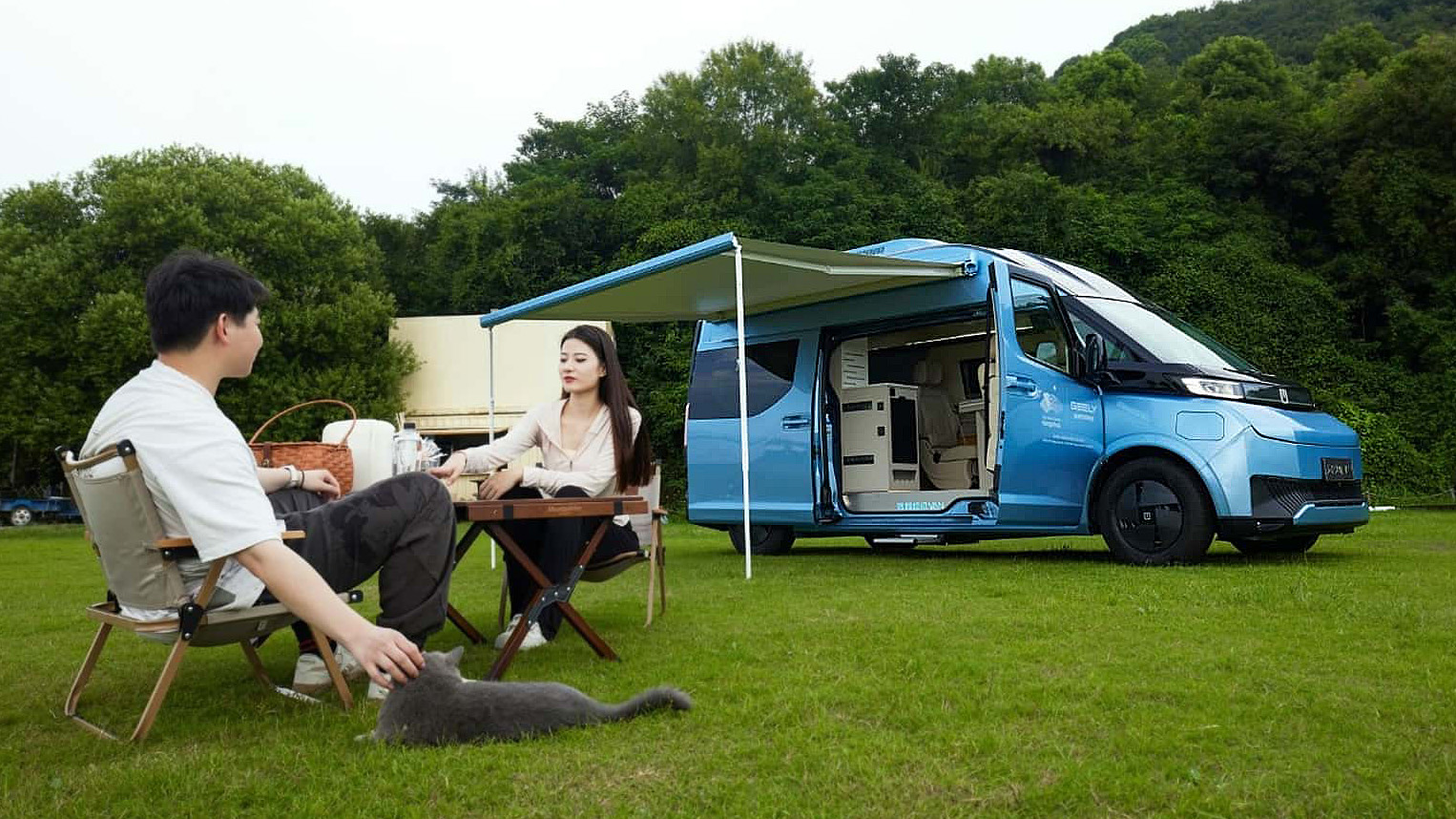 El-husbil med räckviddsförlängare från Geely - Husvagn & Camping